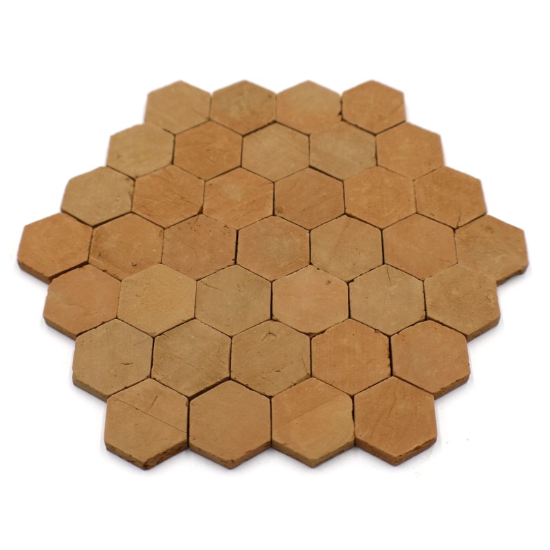 Hex Pavement Tile Clay Bricks