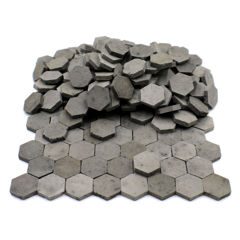 Hex Pavement Stone Tiles for Models