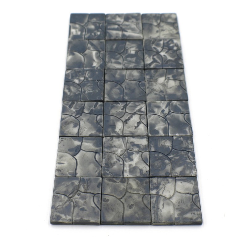 Miniature Slate Tiles for Models and Dioramas
